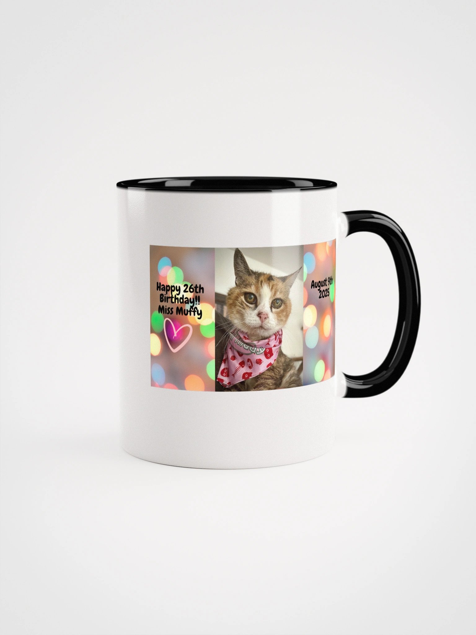Miss Muffy 26th Birthday 'Limited Edition' Coffee Mug | Maine Coon Capers