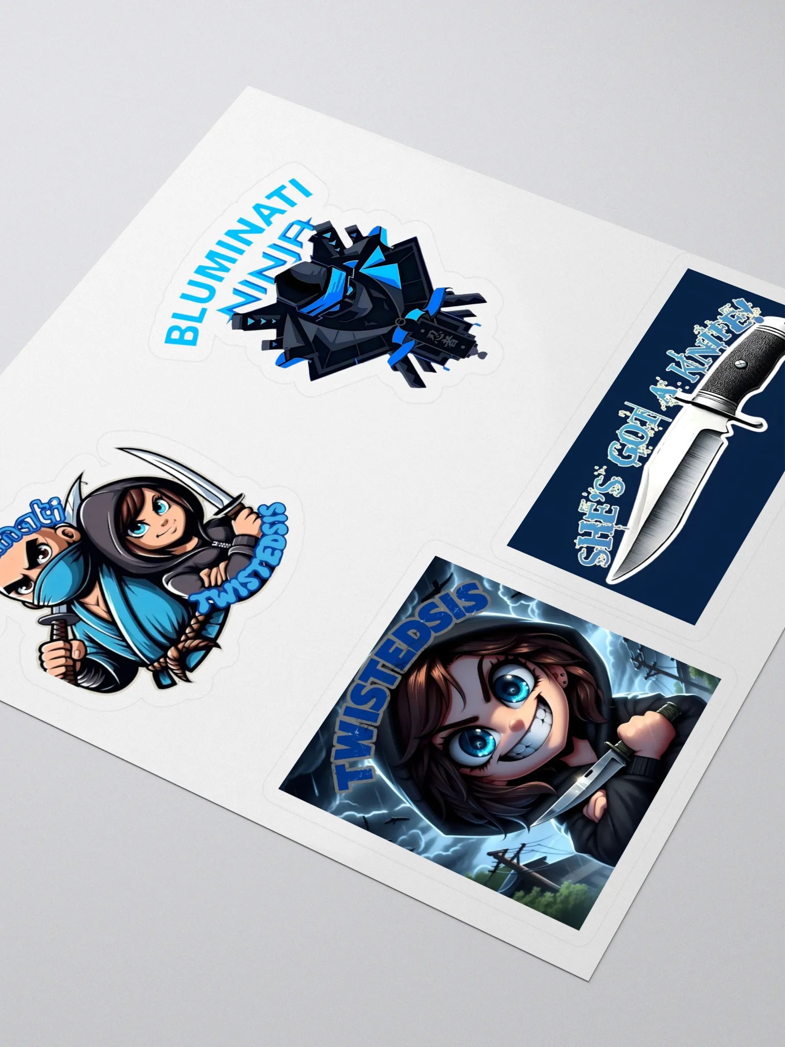 Dojo Sticker pack | Bluminati Ninja