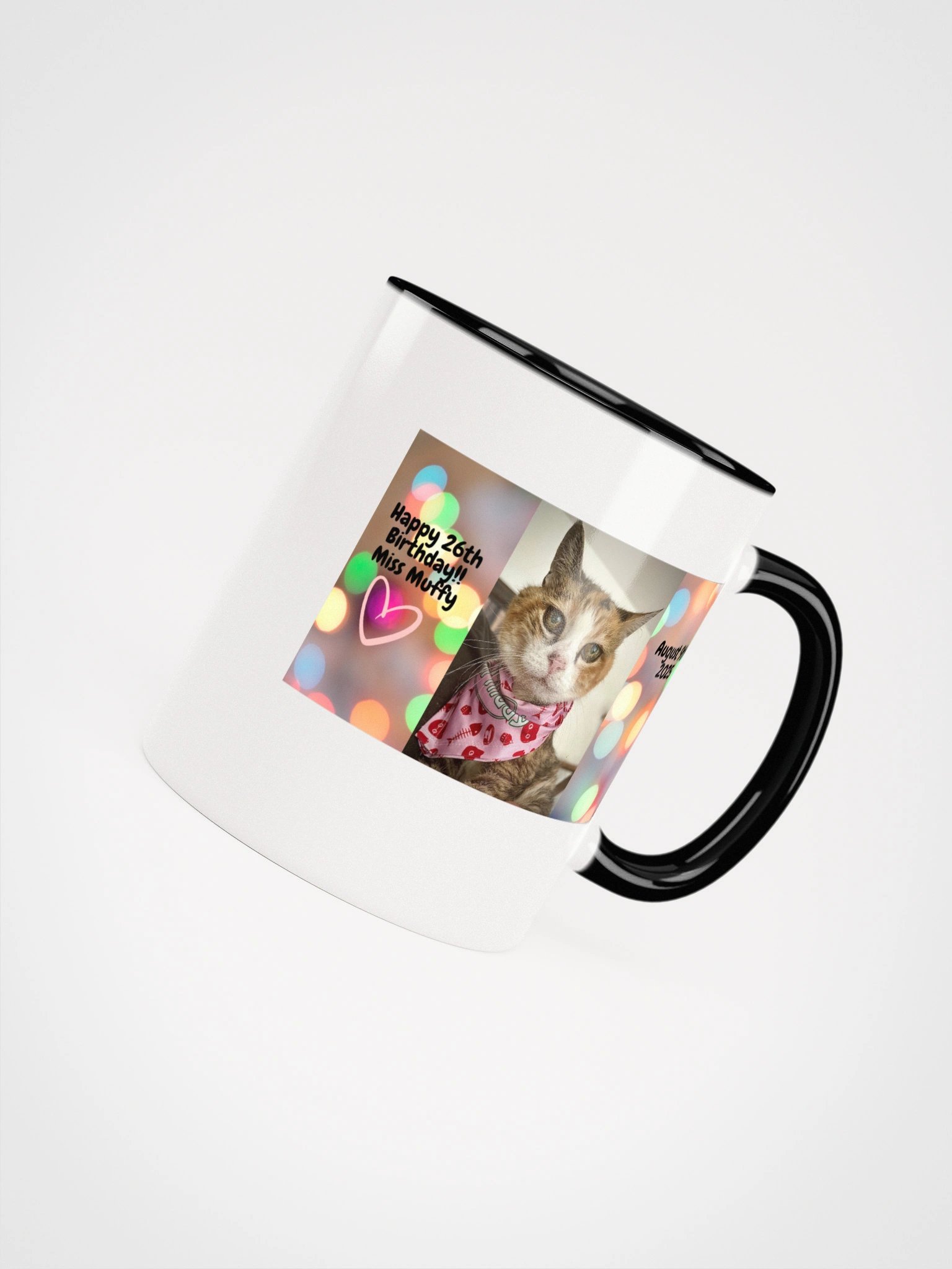 Miss Muffy 26th Birthday 'Limited Edition' Coffee Mug | Maine Coon Capers