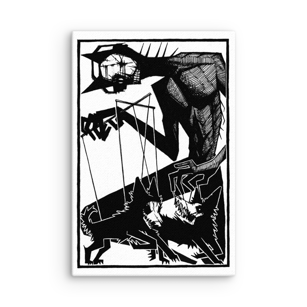 *LIMITED EDITION* Puppet Master by Boisvert - Canvas Art | StanleyMOV ...