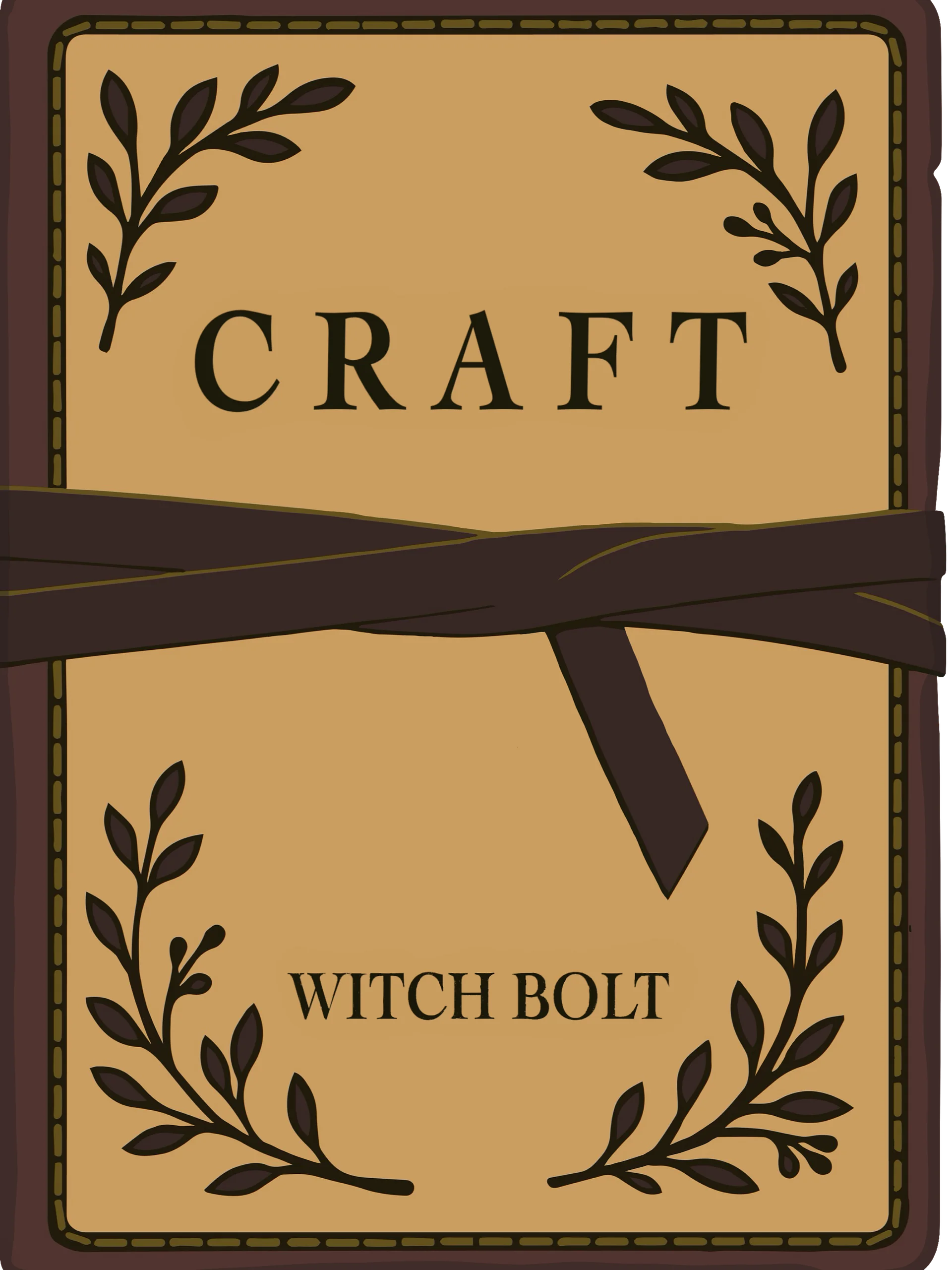 CRAFT Cassette + Book | Witch Bolt