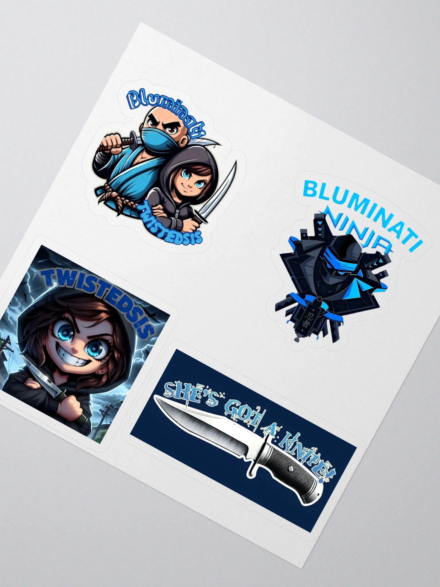 Dojo Sticker pack | Bluminati Ninja