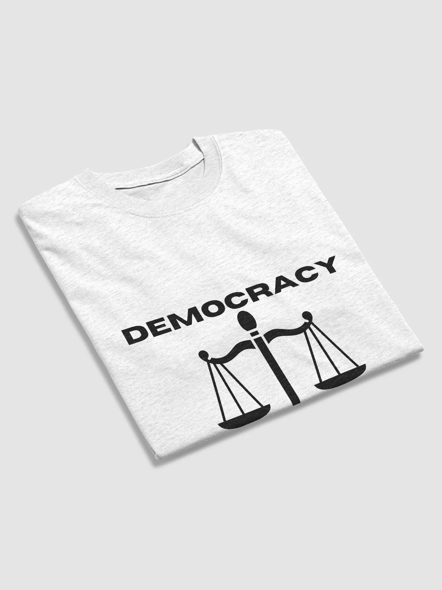Democracy Scales Signature Eclipse Vibes Tee | The Blue Cavalry