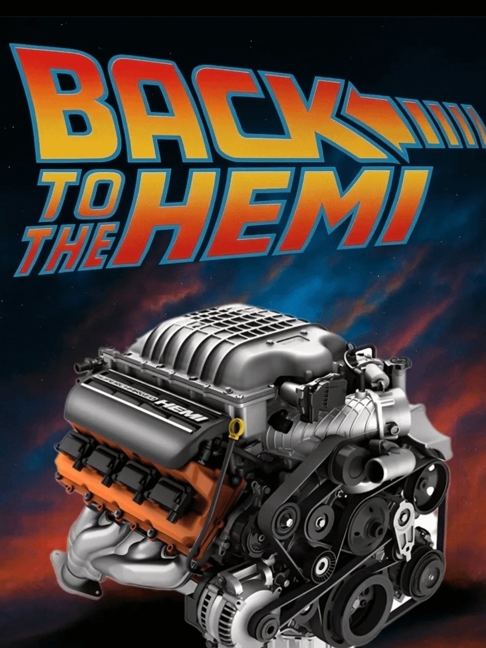 57 Hemi Hp And Torque Aesthetic Wallpaper