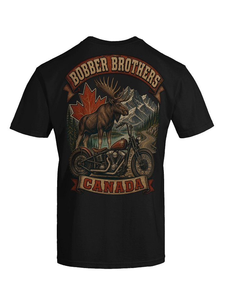 Canada Motorcycle T-Shirts & Apparel | Bobber Brothers