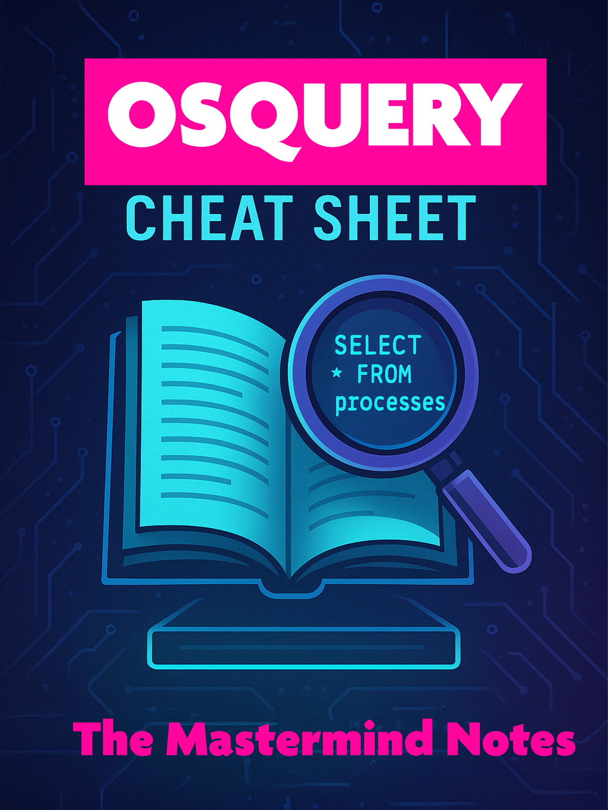 Osquery Cheat Sheet | The MasterMind Notes / Motasem Hamdan