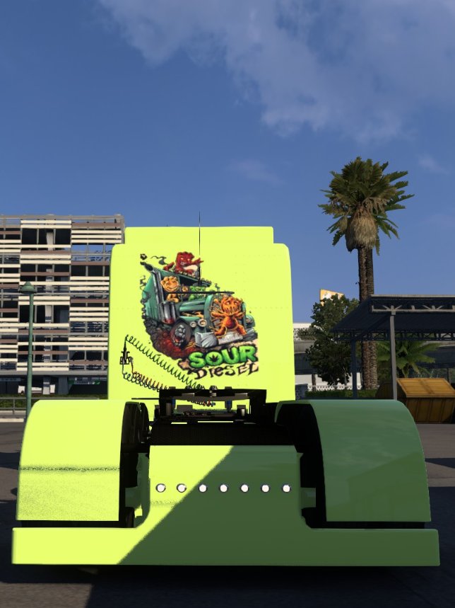 Sour Diesel – Weed Inspired Haterbilt Skin | Carolina Customs