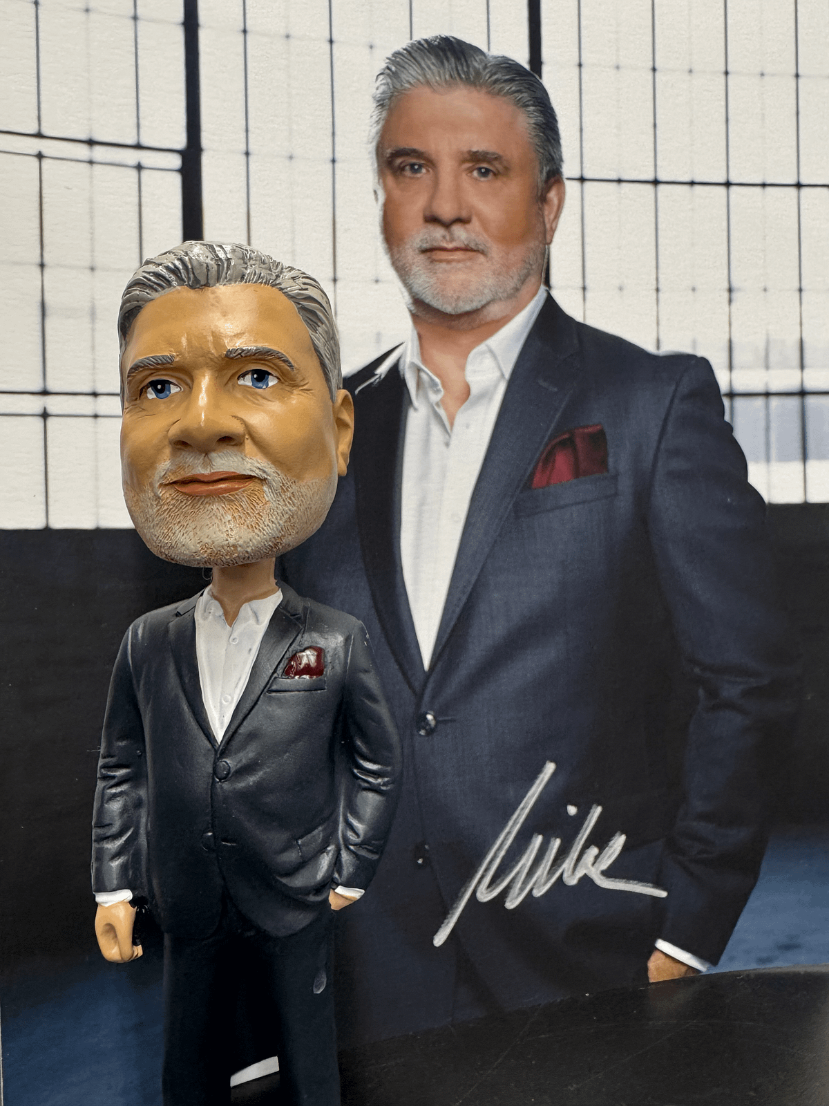 Limited Edition Mike Rinder Aftermath Bobblehead & Signed Photo | The ...