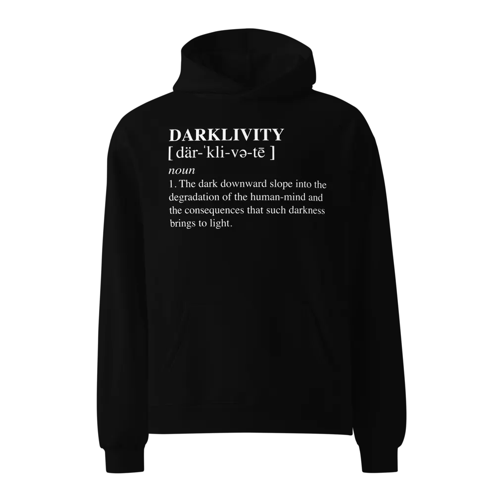 Darklivity Definition Hoodie | DARKLIVITY