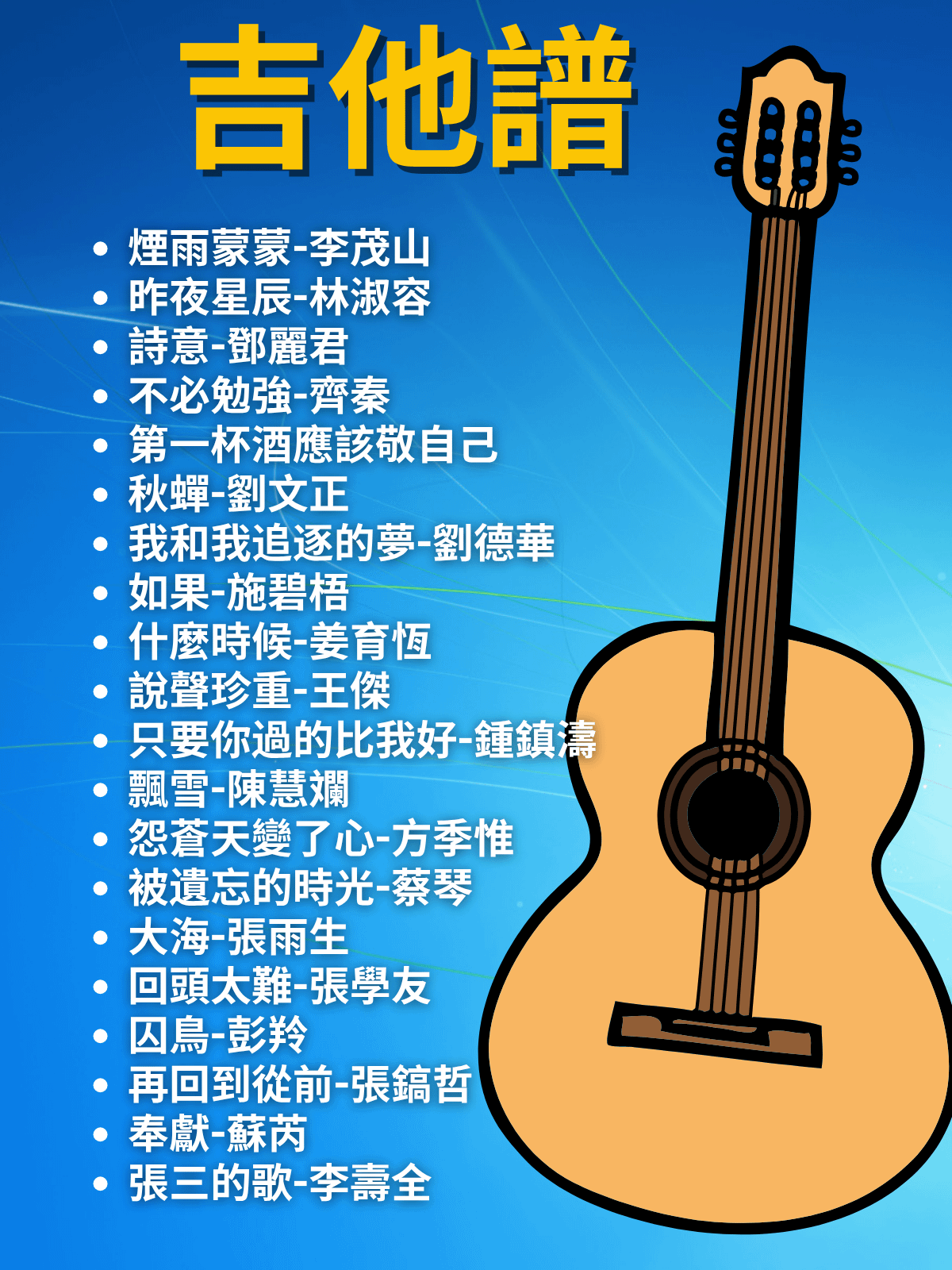 Guitar Chinese