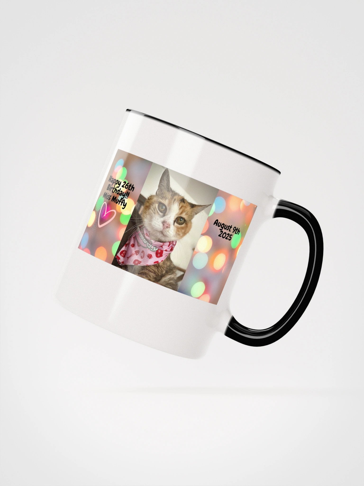 Miss Muffy 26th Birthday 'Limited Edition' Coffee Mug | Maine Coon Capers