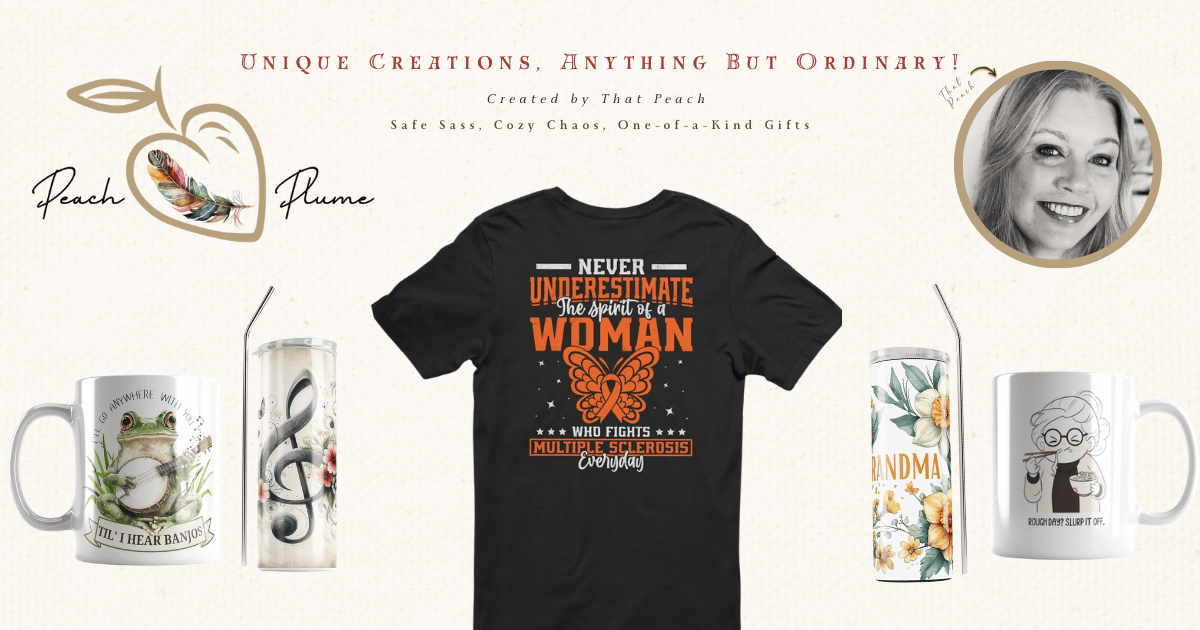 Peach & Plume: Unique Creations, Anything But Ordinary!